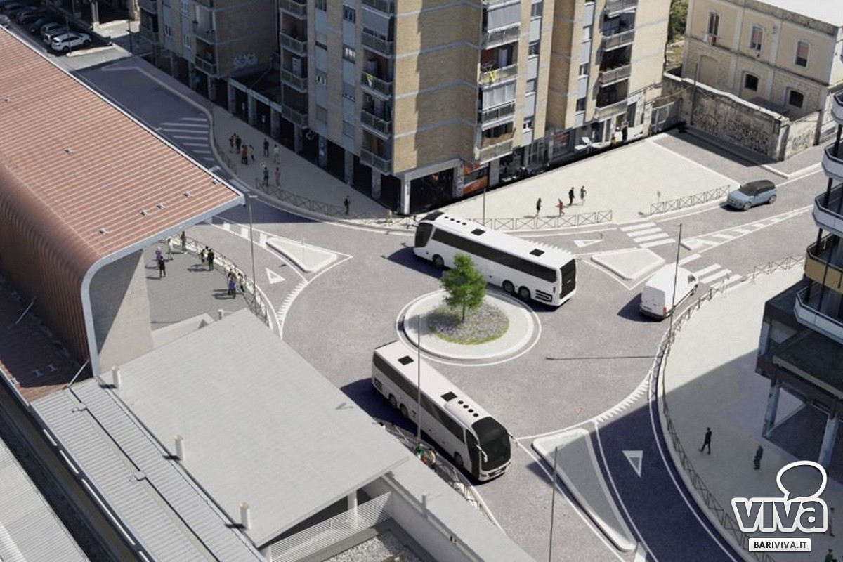 A Bari arriva il terminal bus, lavori in via Capruzzi dalla prossima ...